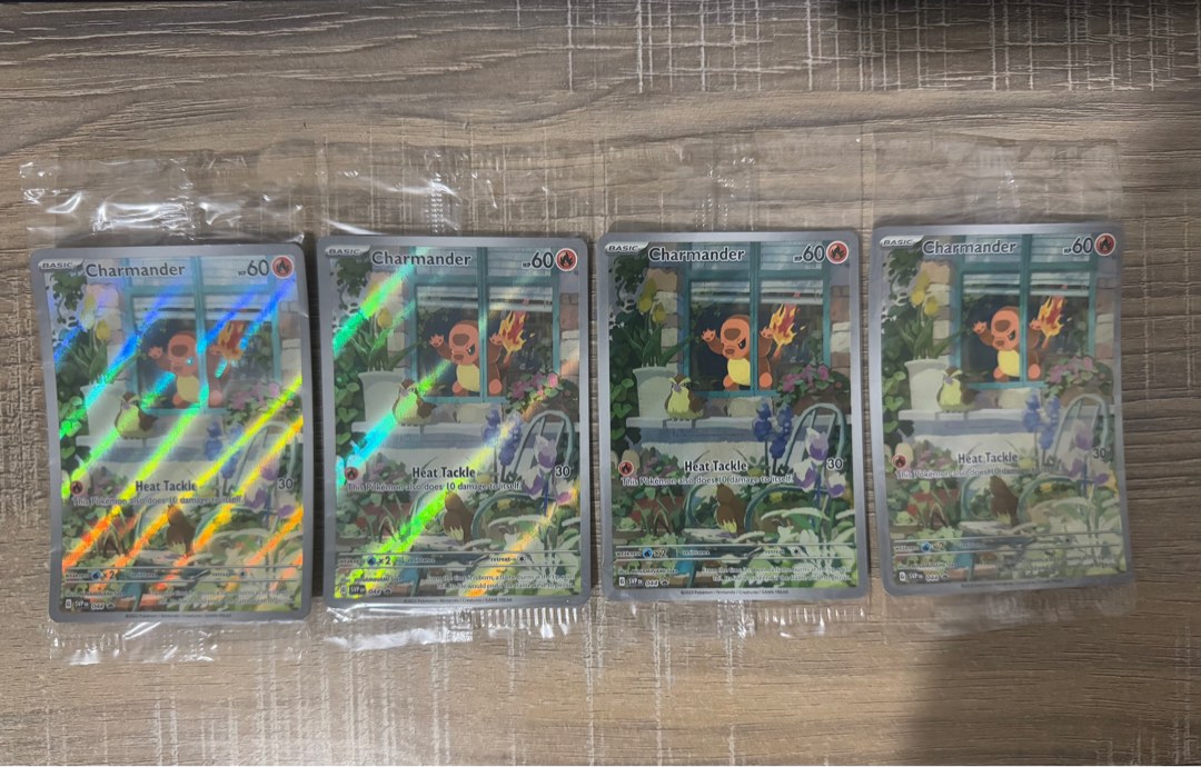 Charmander Illustration Rare ETB Promo - Pokemon Obsidian Flames Elite ...