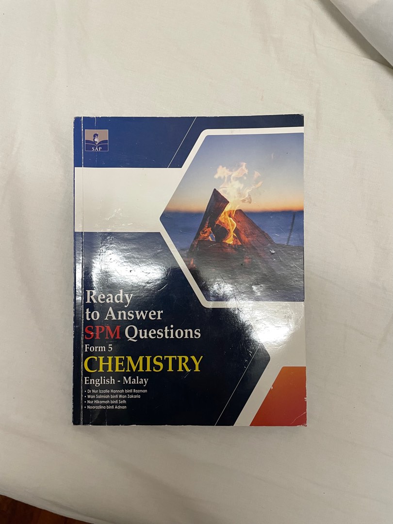 CHEMISTRY REVISION BOOK FORM 5 - SAP, Hobbies & Toys, Books & Magazines ...