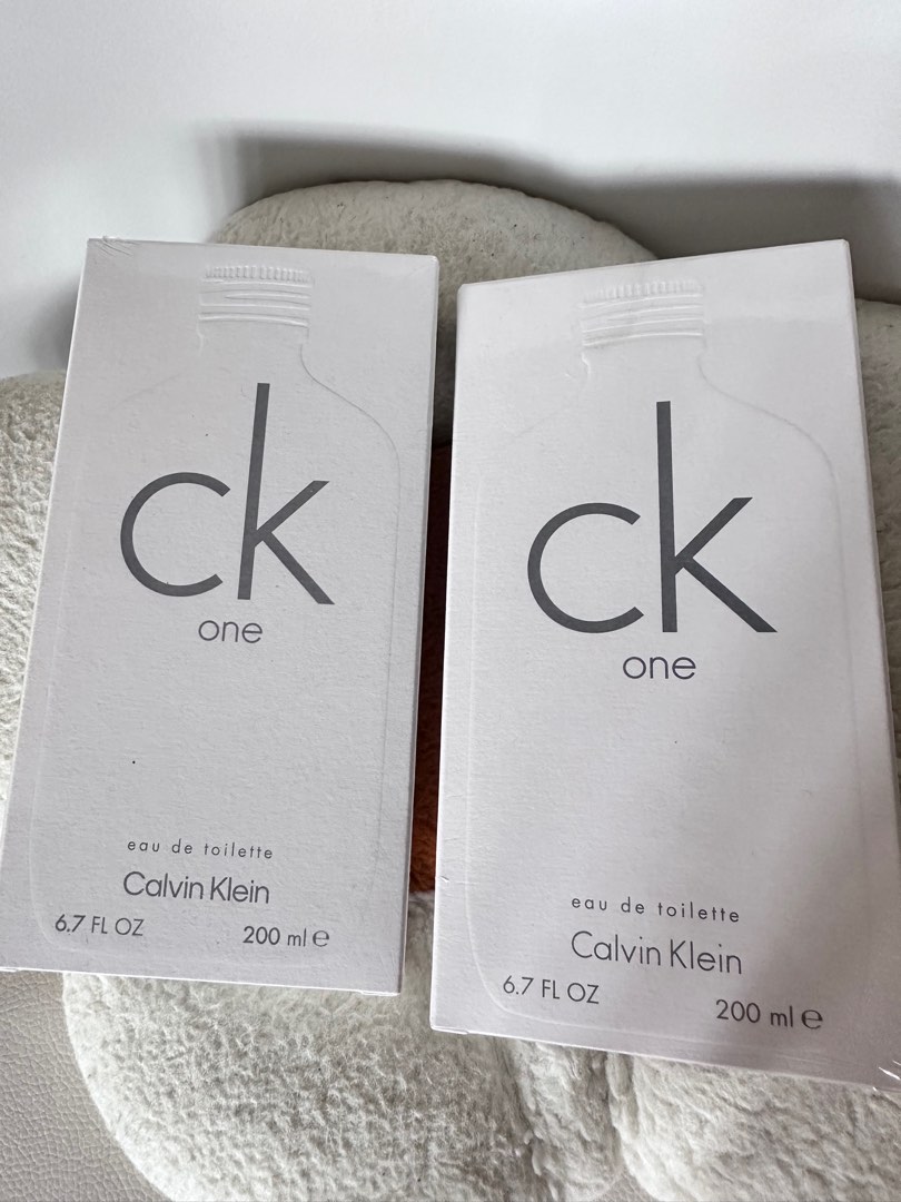 CK ONE 200ml ORIGINAL (4k each) Take 2 for 7K, Beauty & Personal Care ...