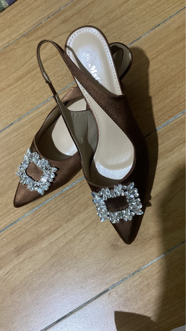 Coco Crystal Heels (Free Postage), Women's Fashion, Footwear, Heels on ...