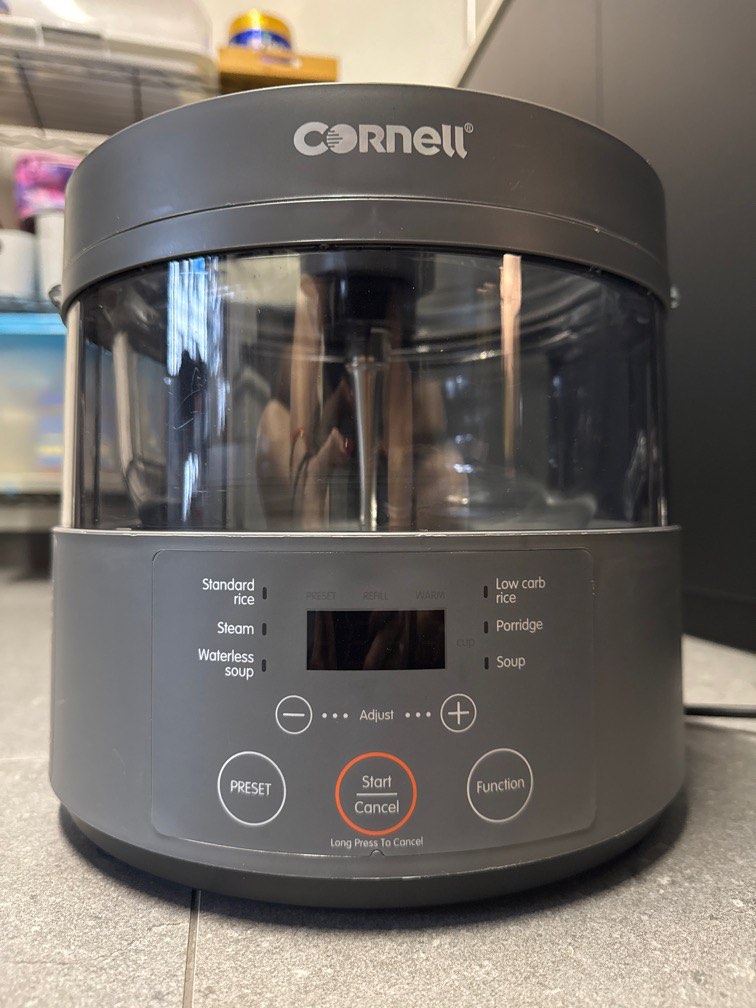 Cornell Steam Multi Cooker, Low Carb Rice Cooker and Waterless Soup ...