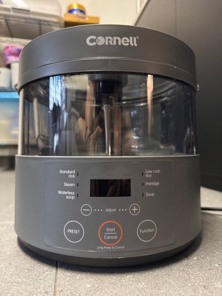 Cornell Steam Multi Cooker, Low Carb Rice Cooker and Waterless Soup ...