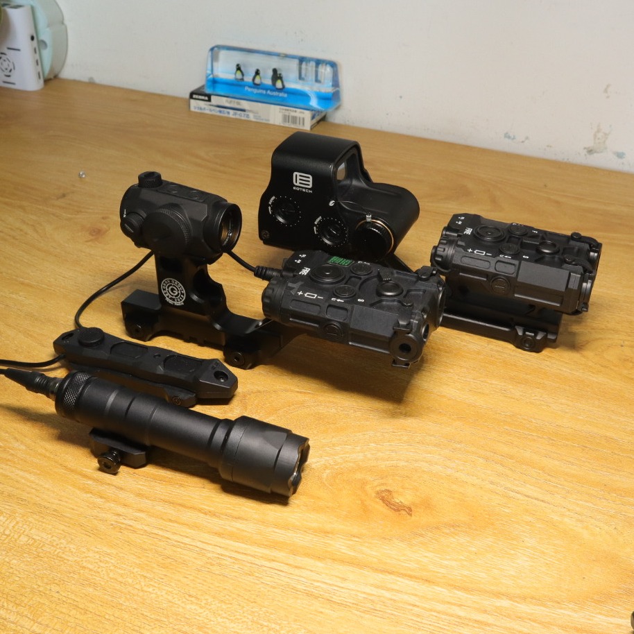 CQB Hydra Red Dot Sight + Laser COMBO SET for nerf / gbb rds scope ...