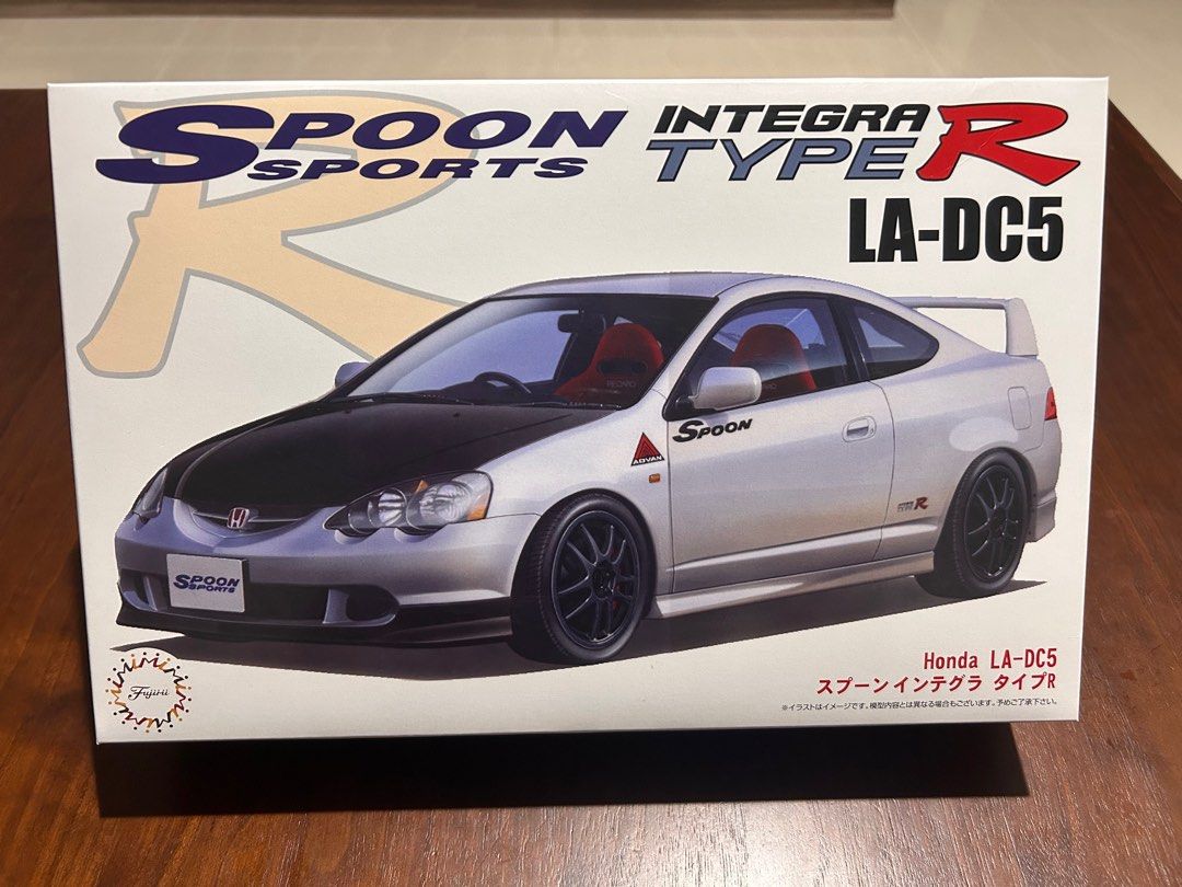 DC5 Type R Pre-Facelift DIY Model Kit Scale of 1/24, Car Accessories ...