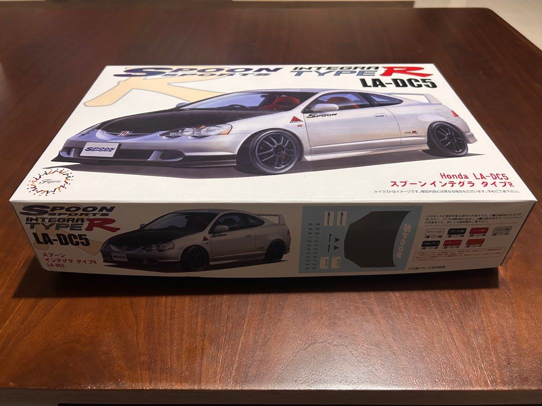 DC5 Type R Pre-Facelift DIY Model Kit Scale of 1/24, Car Accessories ...