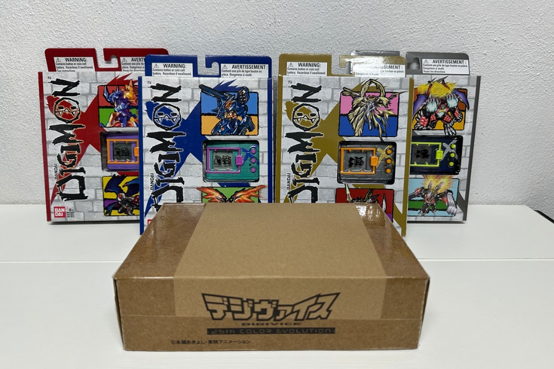 Digimon Digivice D2 Colour & Digivice X V1 & V2, Hobbies & Toys, Toys ...