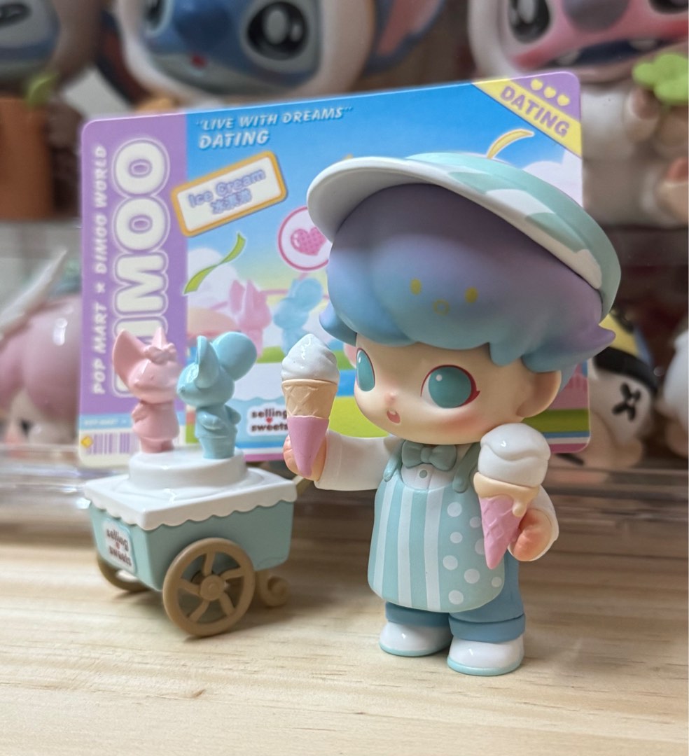 Dimoo ice cream, Hobbies & Toys, Toys & Games on Carousell