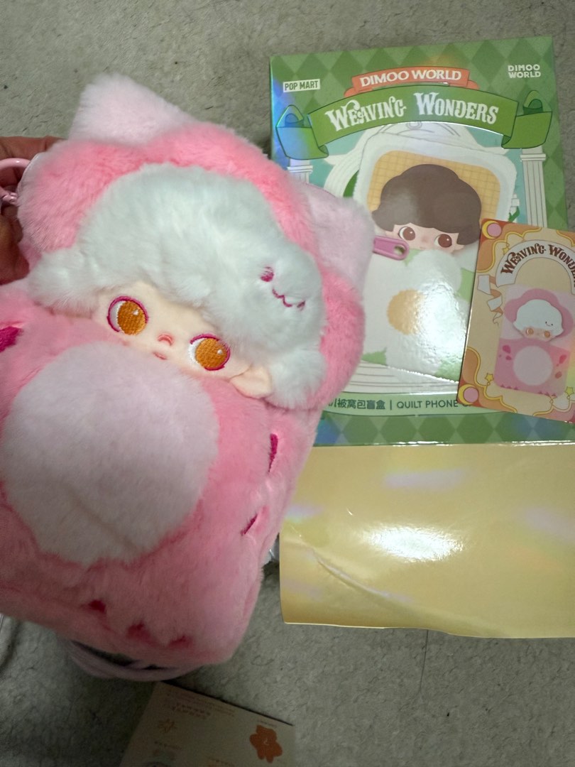 BRAND NEW Dimoo world weaving wonders bag BEAR GUARDIAN Brand New with ...