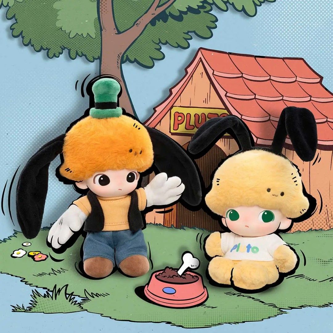 Dimoo World x Disney Series - Vinyl Plush Keychain Box - Dog Set ...