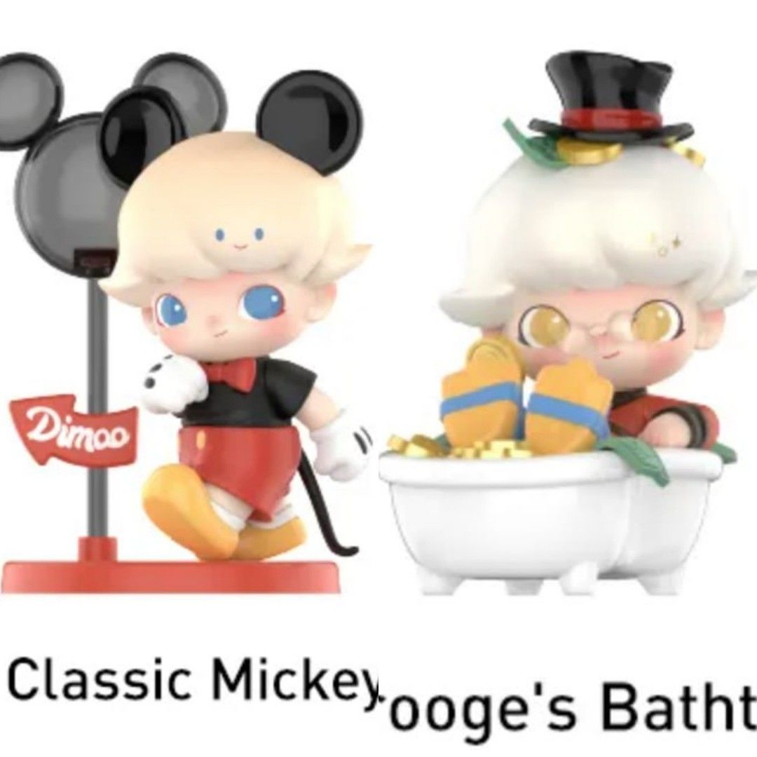 Dimoo World x Disney Series Figures - Classic Mickey & Scrooge's ...