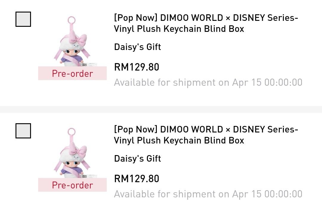 Dimoo World x Disney Series Vinyl plush Keychain, Hobbies & Toys, Toys ...