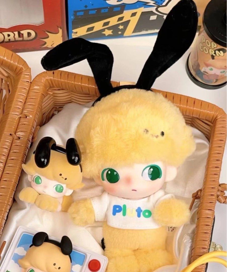 Dimoo World x Disney Series Vinyl Plush Keychain Blind Box, Hobbies ...