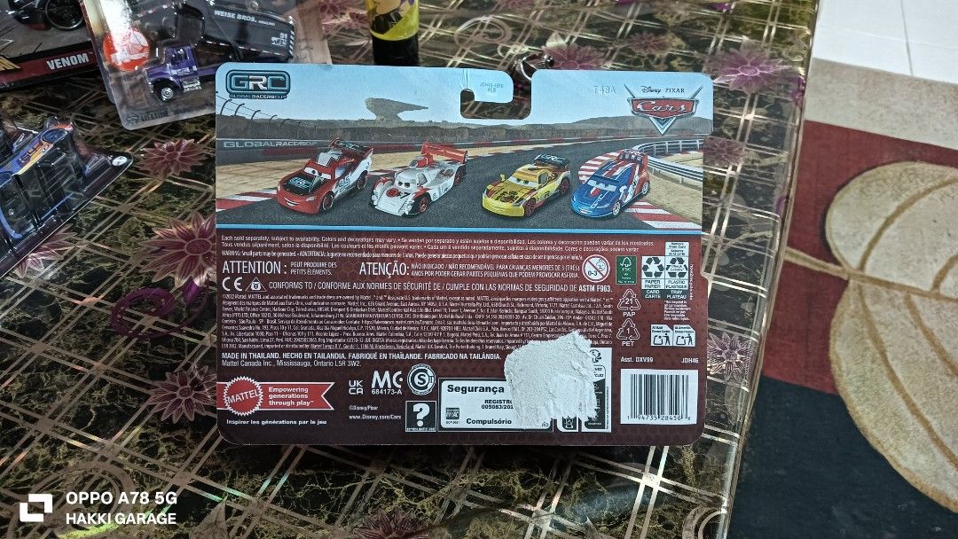 DISNEY PIXAR CARS GRC TWIN PACK RAUL LIGERRO & MIGUEL CAMINO, Hobbies ...