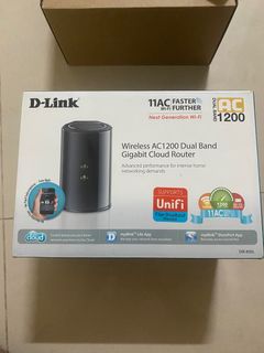 DLink D-Link DIR-850LEOL EOS Wireless AC1200 Dual Band Gigabit Cloud ...