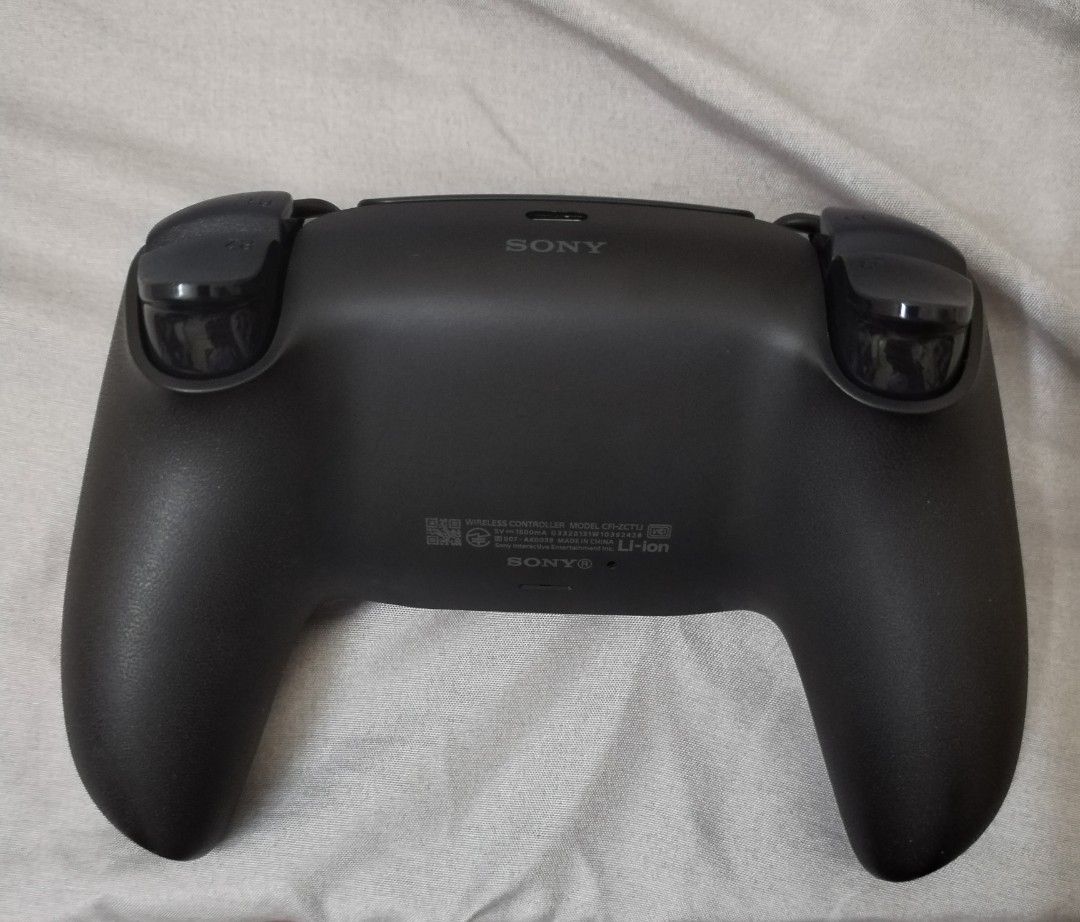 Dualsense Ps5 Controller Black, Video Gaming, Gaming Accessories ...