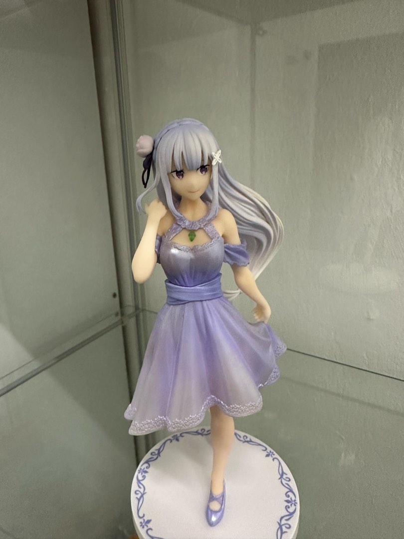 Emilia re- zero (original Bandai), Hobbies & Toys, Toys & Games on ...