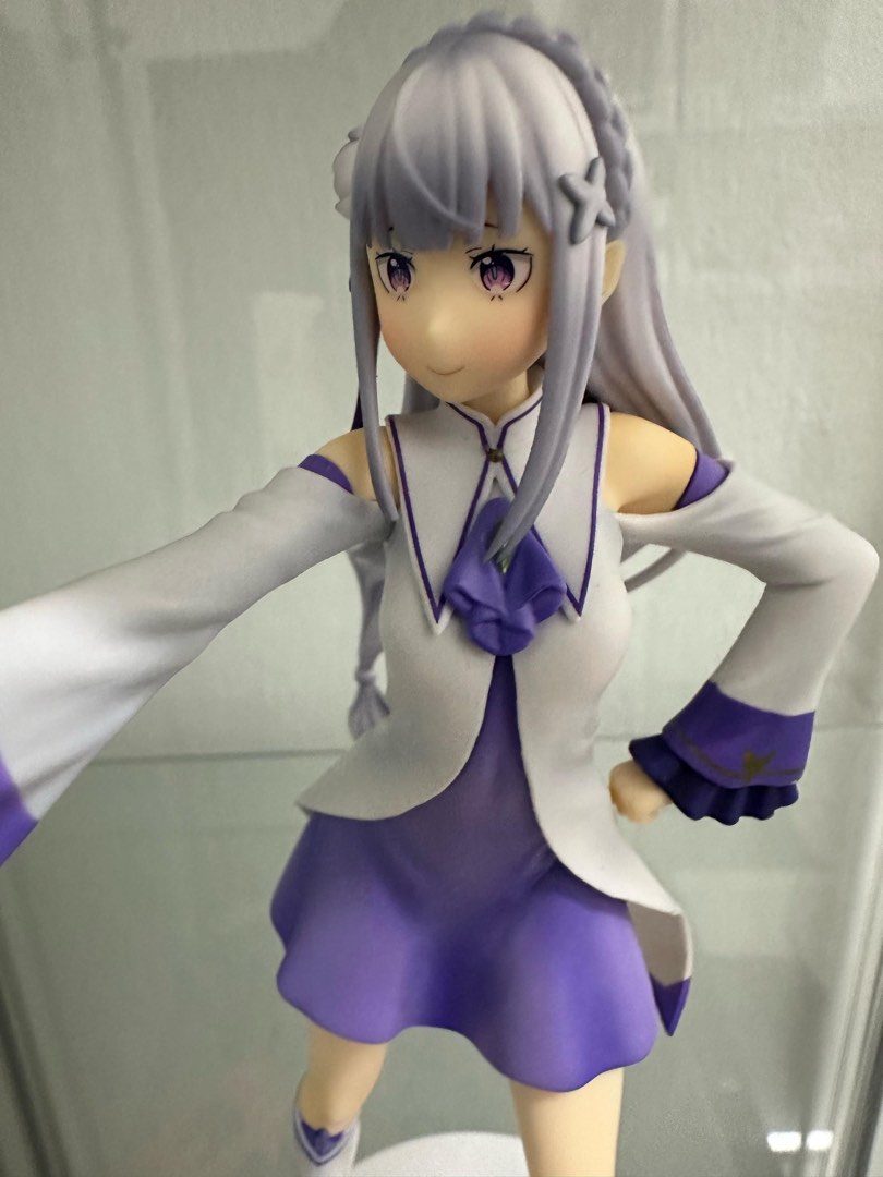 Emilia Re-zero Bandai (original), Hobbies & Toys, Toys & Games on Carousell