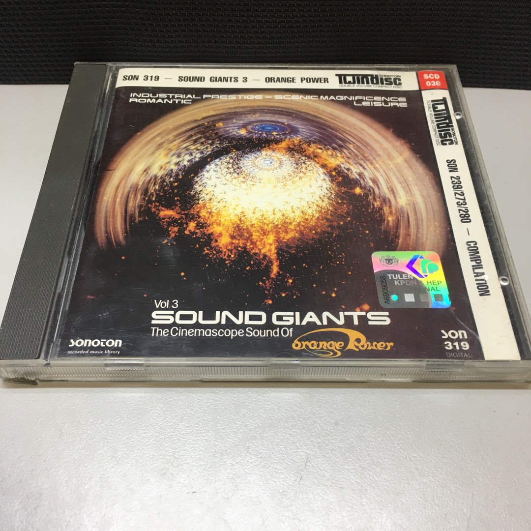 (Eng CD) Sonoton- Sound Giants vol3/the CinemaScope sound of Orange ...