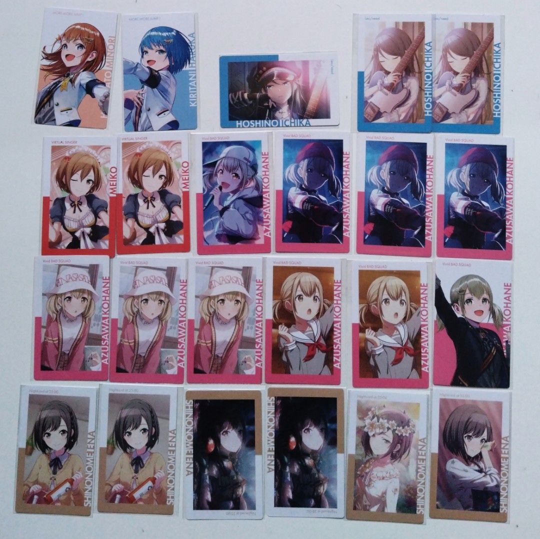 Epicks Epica, Pasha, Wafer Cards for Project Sekai Puroseka Pjsk [MEIKO ...