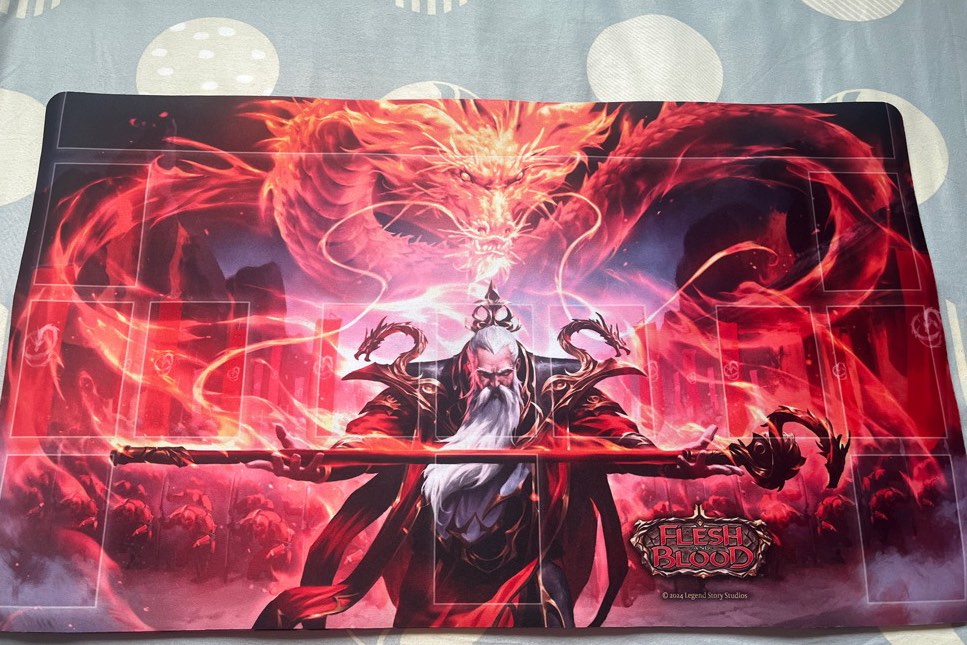 Flesh & Blood Calling:Kobe Oath of Loyalty playmat, Hobbies & Toys ...