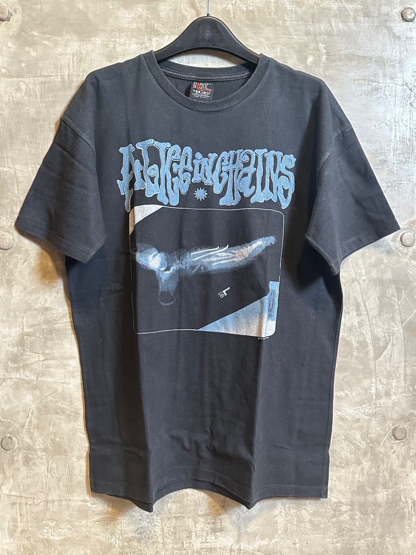 fs. Vtg 90's Alice In Chains X-Ray, Barang Mewah, Pakaian di Carousell