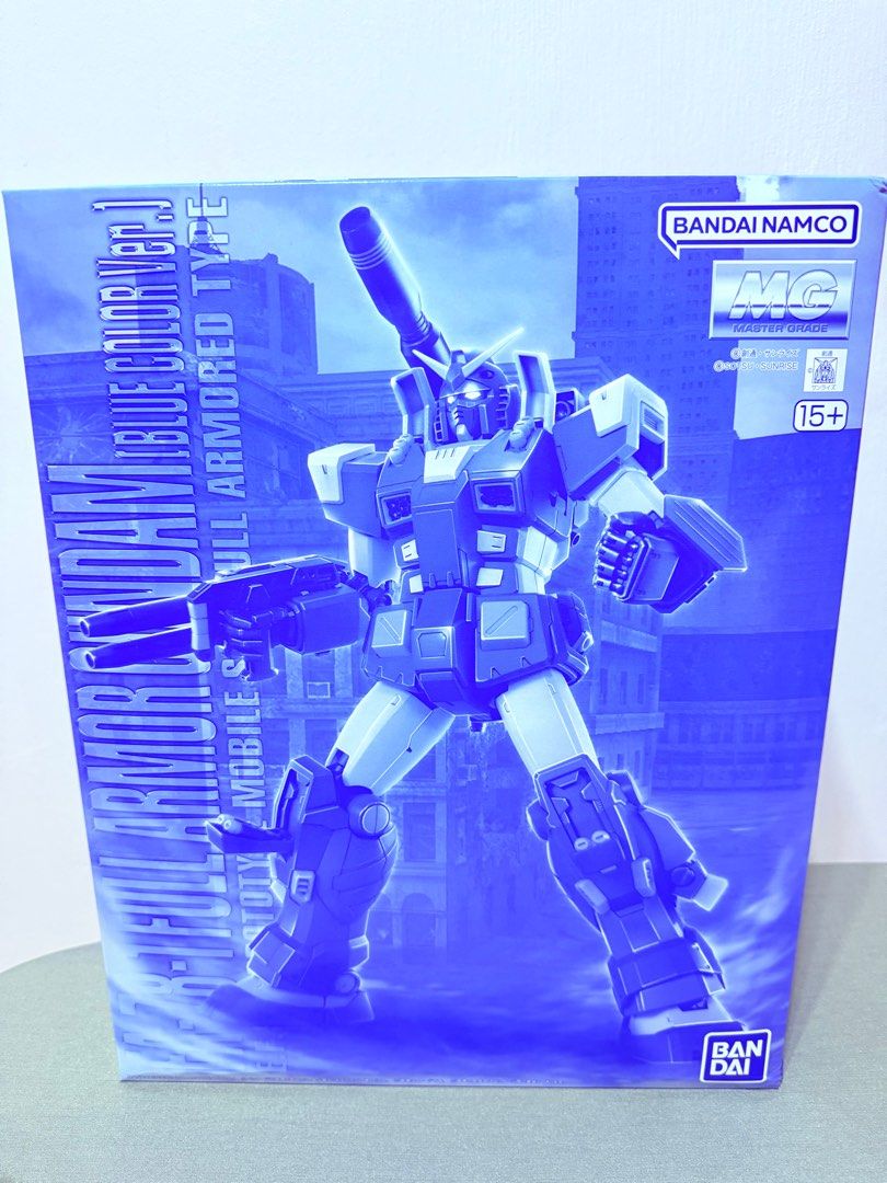 FULL ARMOR GUNDAM BLUE COLOR, Hobbies & Toys, Toys & Games on Carousell