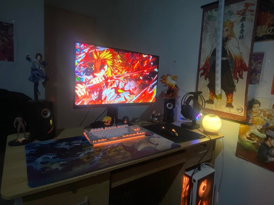 full pc setup (inclusive of everything you see), Computers & Tech ...