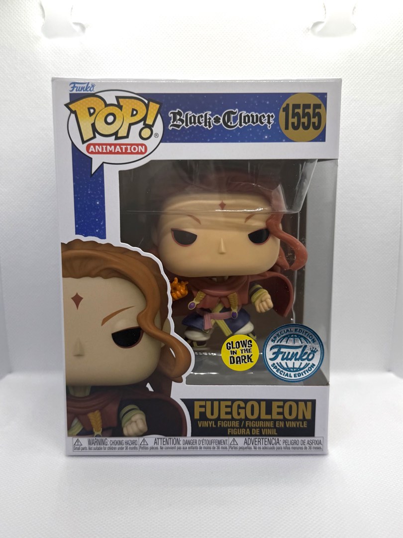 Funko Pop Black Clover Fuegoleon #1555, Hobbies & Toys, Toys & Games on ...