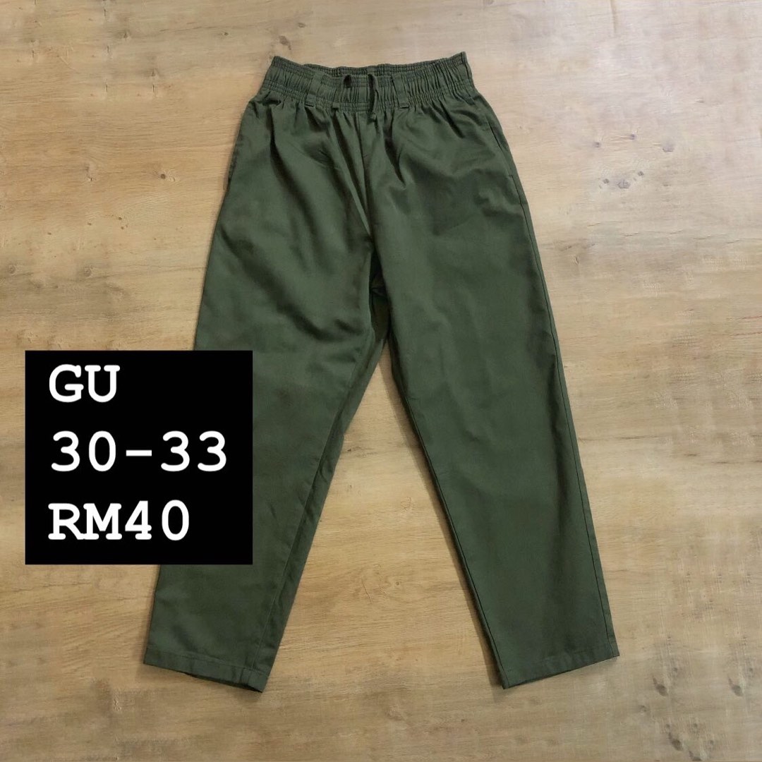 GU CHEF PANT M, Women's Fashion, Bottoms, Other Bottoms on Carousell