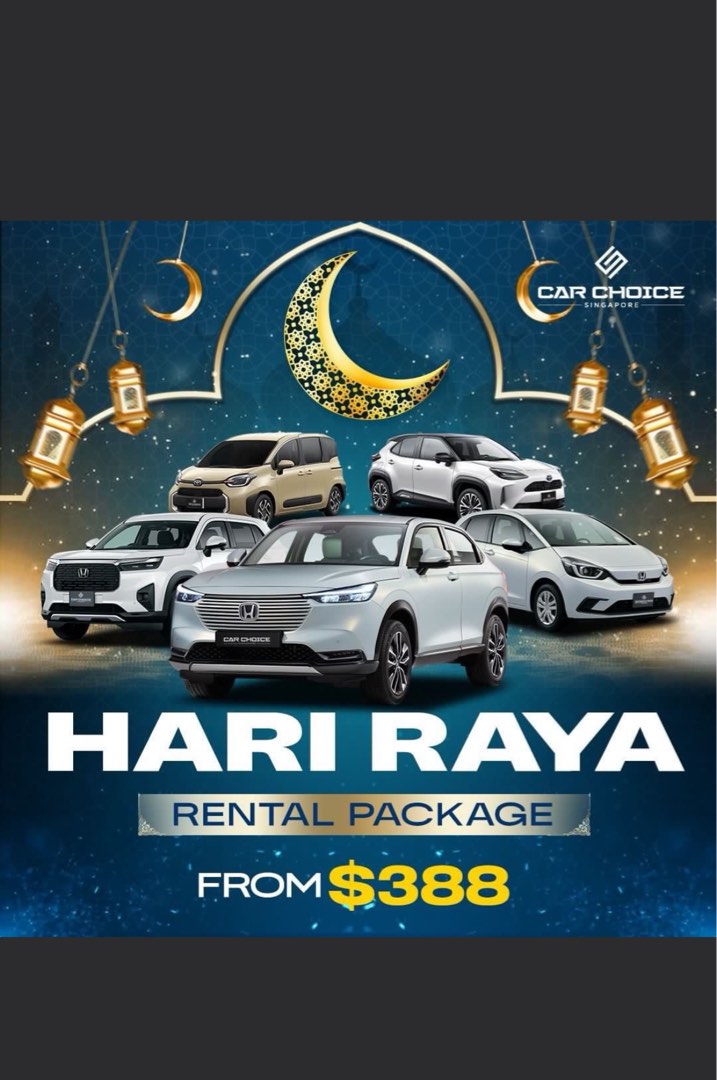 HARI RAYA RENTAL!!!, Cars, Car Rental on Carousell