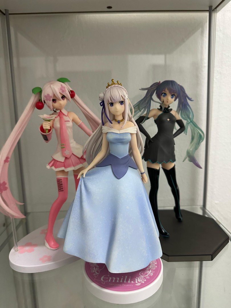 hatsune miku and Emilia (Take all), Hobbies & Toys, Toys & Games on ...