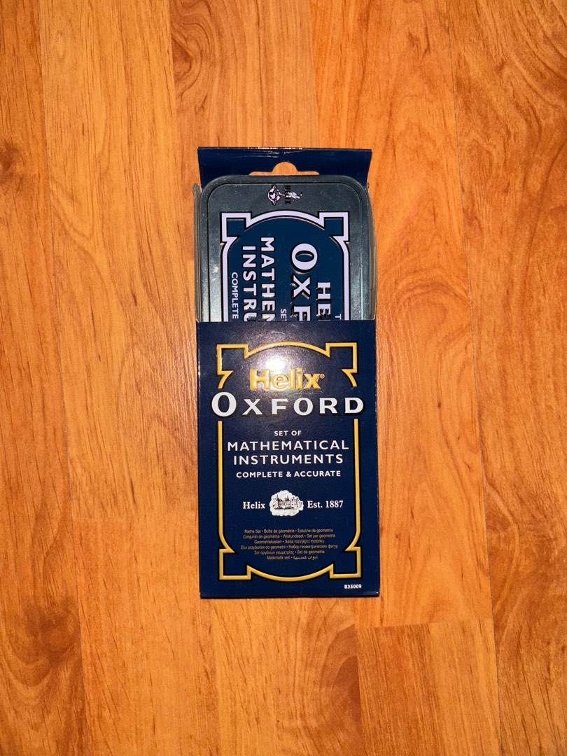 Helix Oxford Mathematical Instruments Set, Hobbies & Toys, Stationery ...