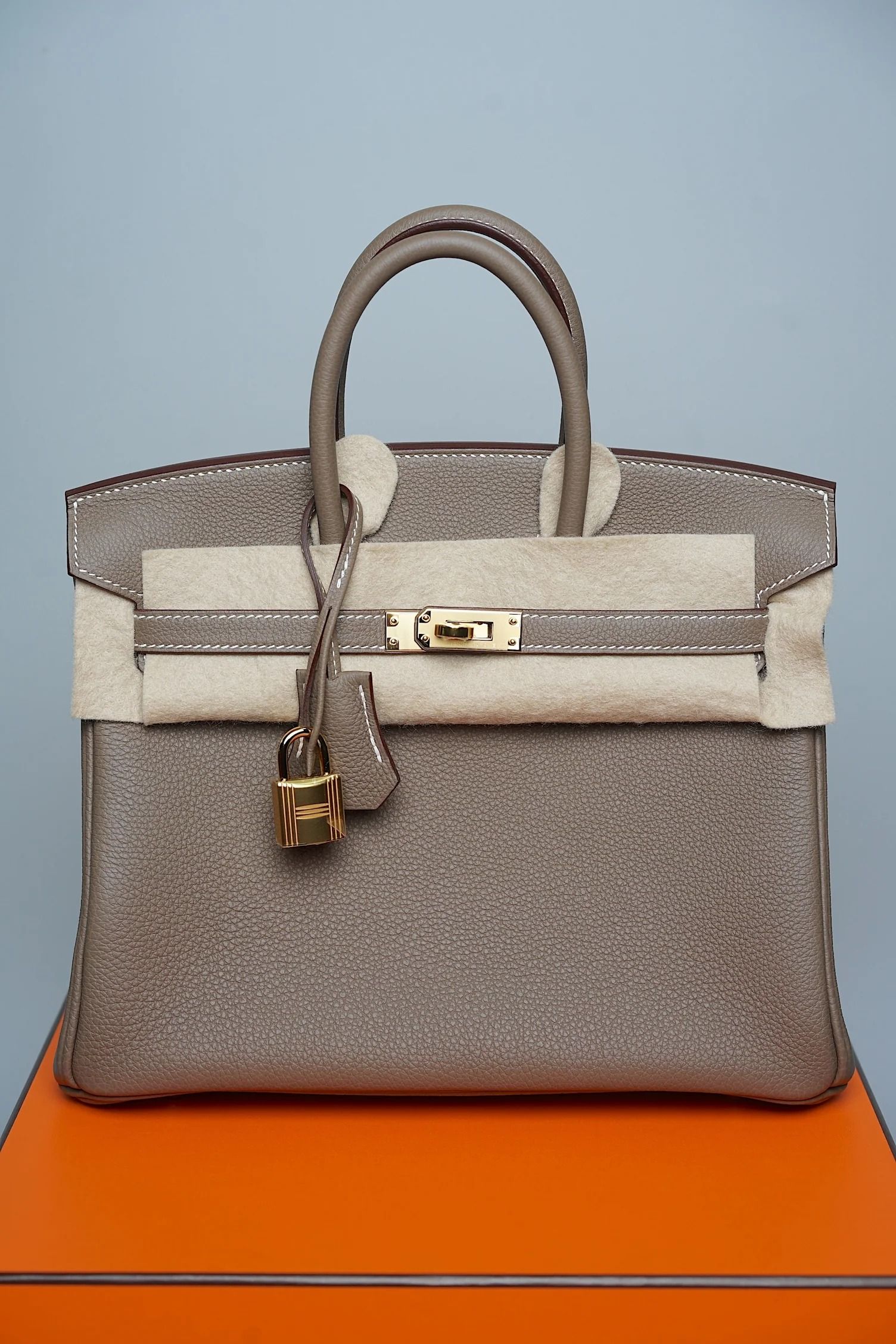 Hermes Birkin 25 in Etoupe Togo Ghw (Brand New), Luxury, Bags & Wallets on Carousell