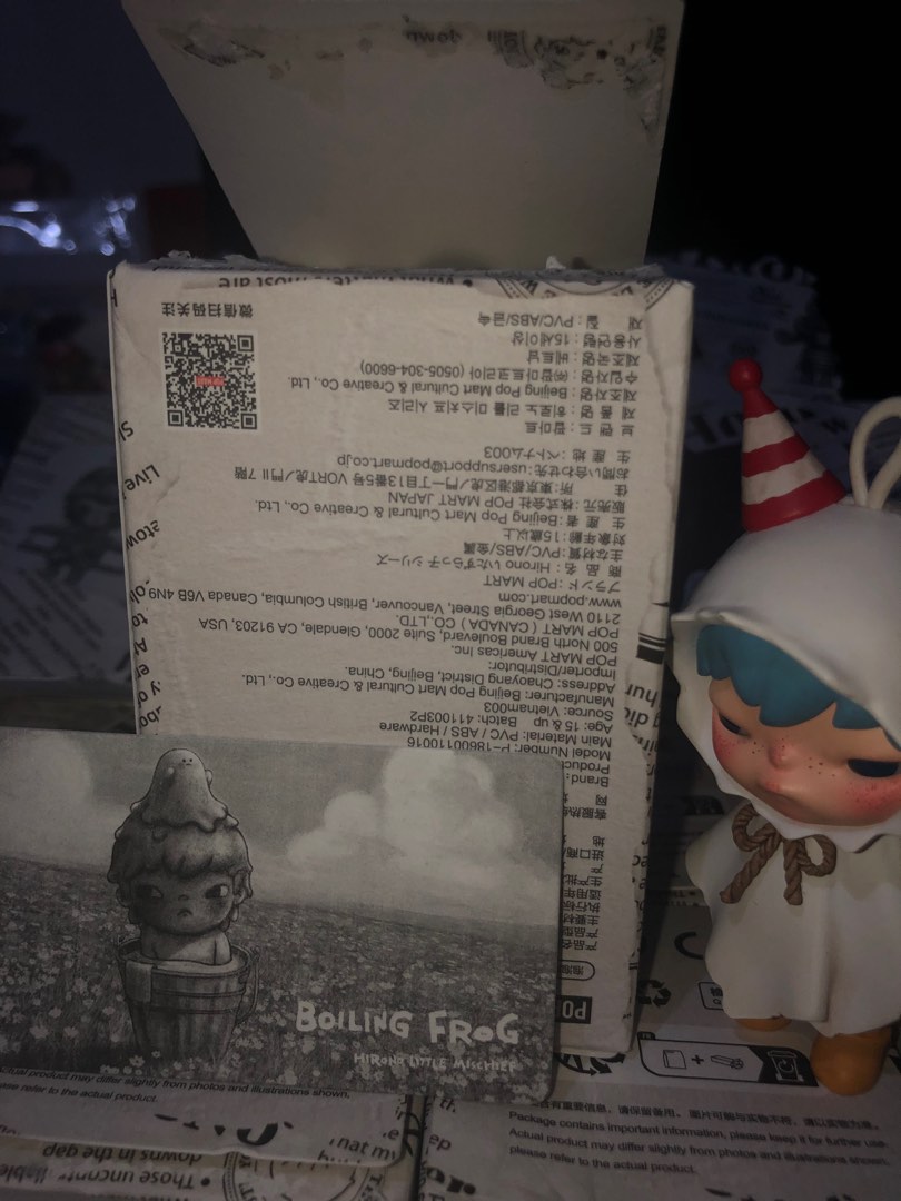 Hirono Little Mischief Boiling Frog, Hobbies & Toys, Memorabilia ...