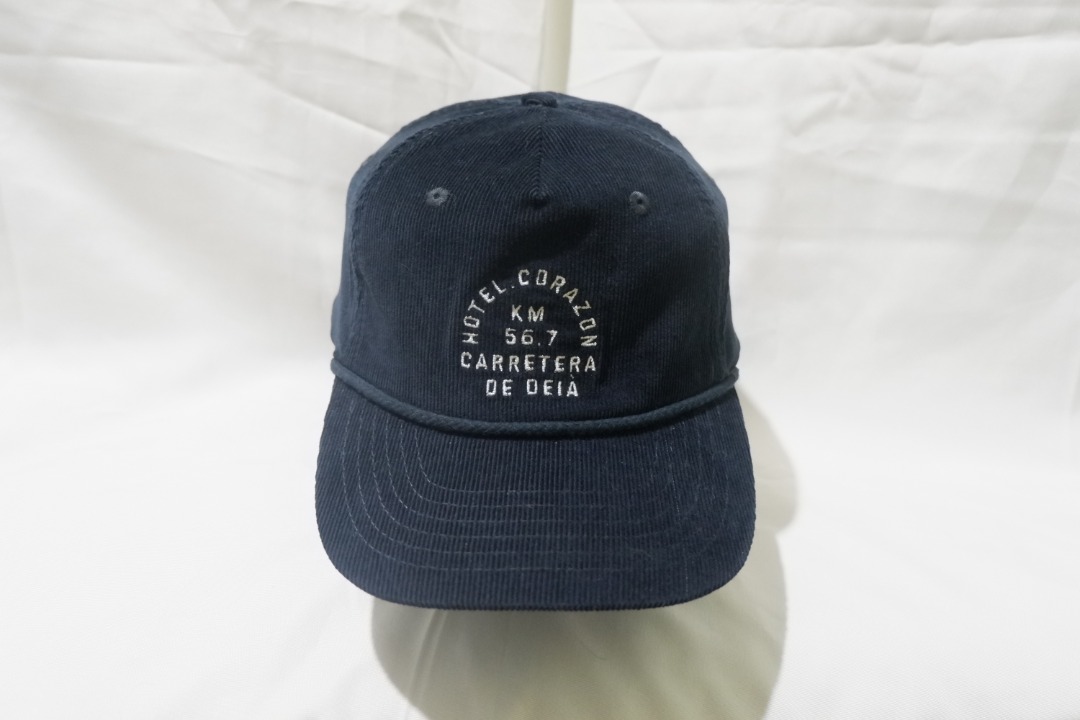 Hotel Corazon Corduroy Unstructured Rope Cap, Men's Fashion, Watches ...