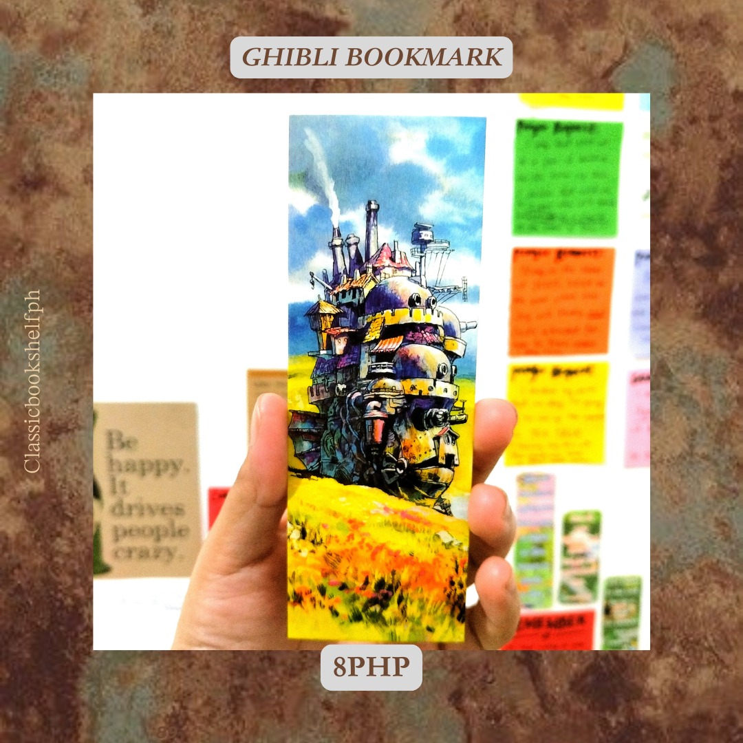 Howl's Moving Castle Bookmark 3 - Ghibli Bookmark, Hobbies & Toys ...