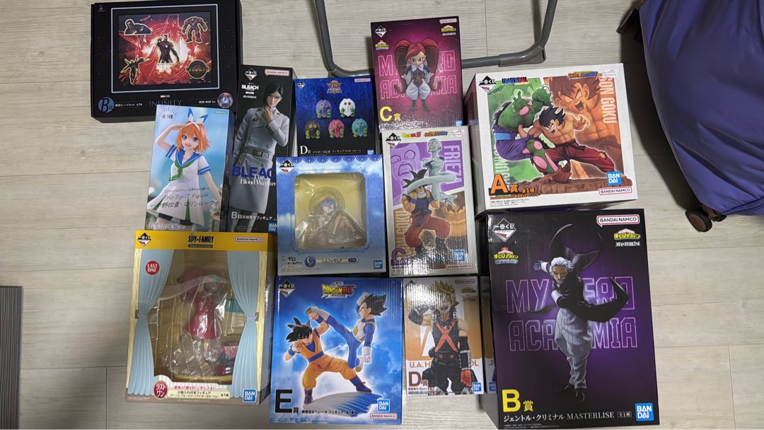 Ichiban Kuji Figures clearance My Hero Academia Dragonball re:zero ...