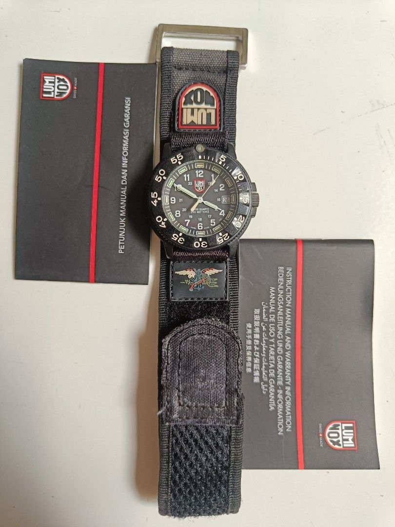 jam Luminox series 300/3900 original bekas bagus normal semua siap ...