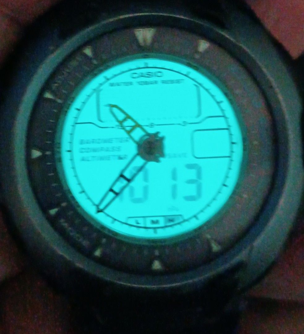 JAM PROTREK PRG60LJ ORIGINAL TRIPLE SENSOR WATCH PRO TREK, Men's ...