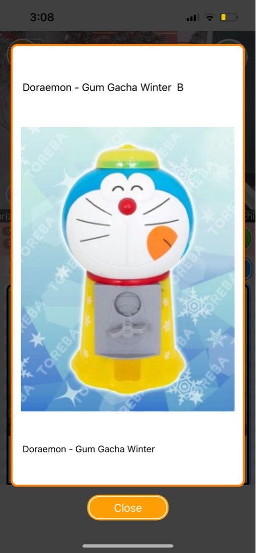 Japan Doraemon display winter Gachapon gacha gum figurine, Hobbies ...