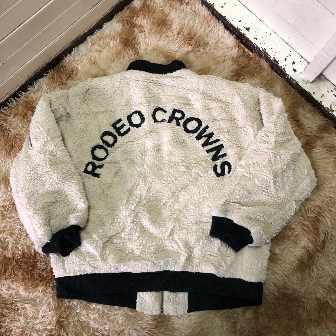 Japanese rodeo crown fleece, Bomber jacket, Men's Fashion, Coats ...