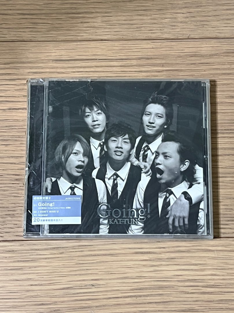 KAT-TUN Going! 初回限定盤, 書籍、休閒與玩具, 樂器、音樂相關, CD、DVD在旋轉拍賣