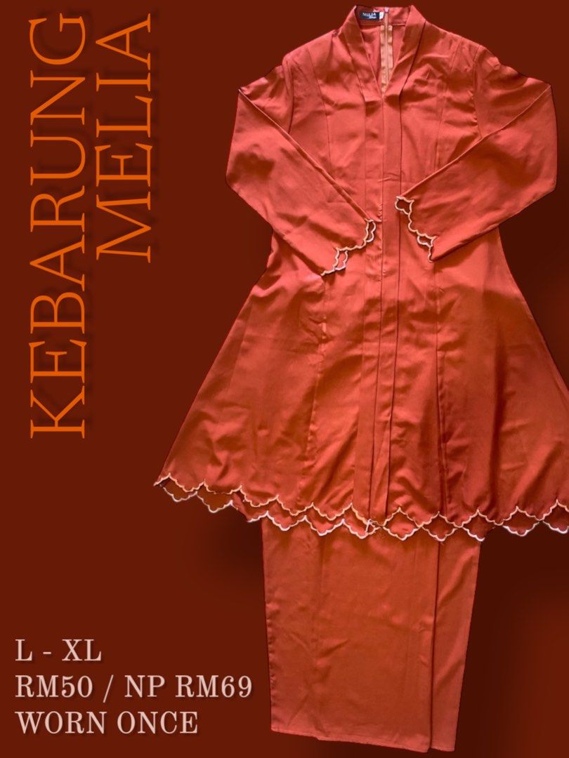 Kebarung by Melia Design, Women's Fashion, Muslimah Fashion, Baju ...