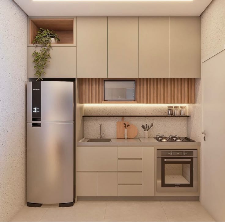 Kitchen set, wardrobe, backdrop tv, bedroom set (custom), Perabotan ...