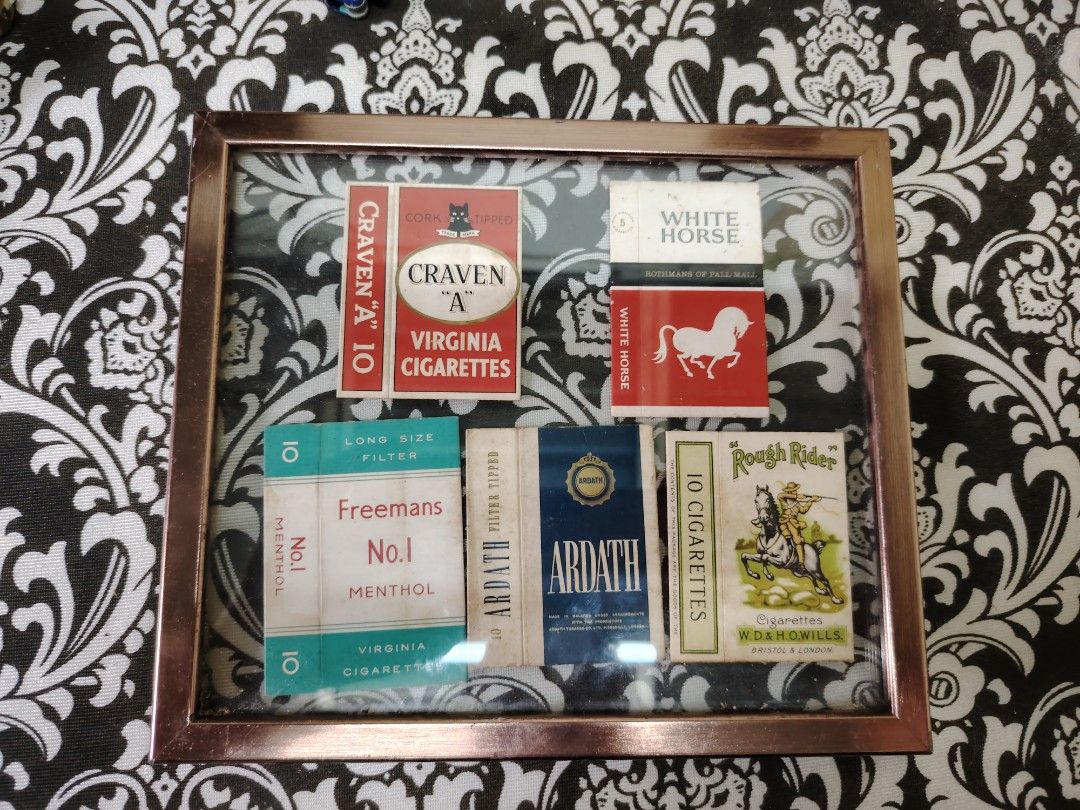 Kotak rokok lama siap frame, Hobbies & Toys, Collectibles & Memorabilia ...