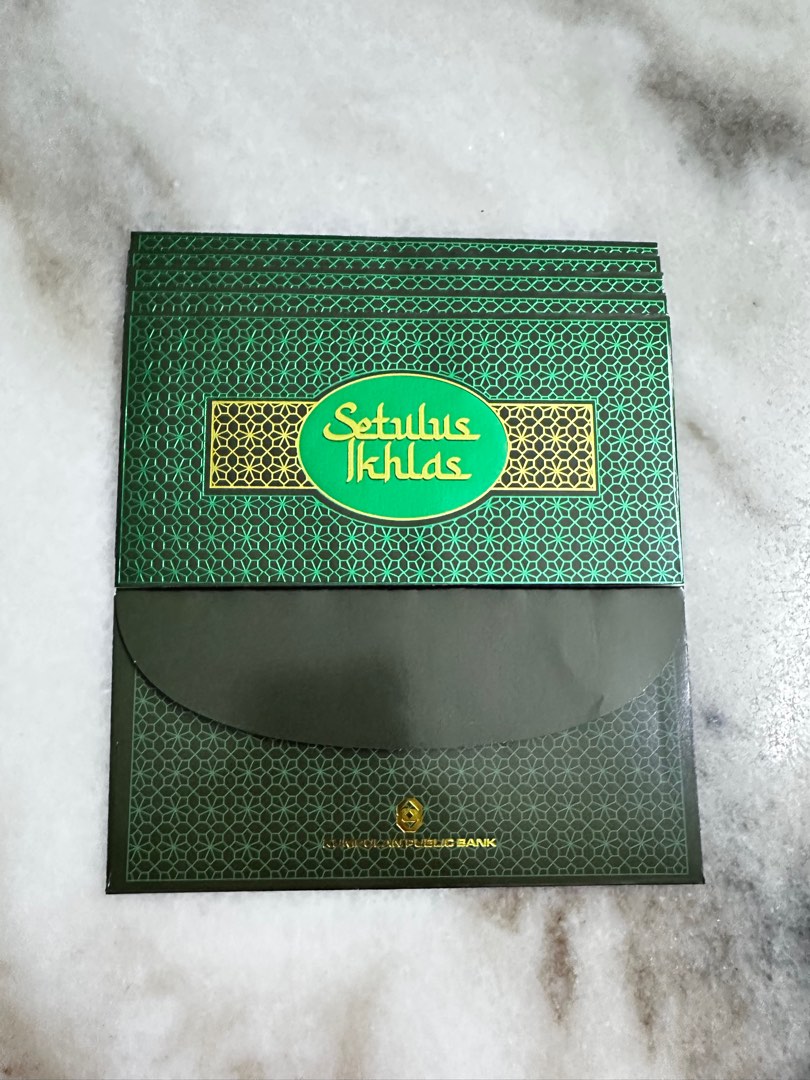 Kumpulan Public Bank Setulus Ikhlas Sampul Raya 6 Pieces Set, Hobbies ...