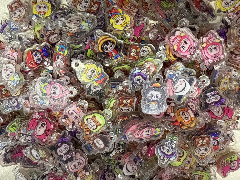 labubu 2cm acrylics, Hobbies & Toys, Toys & Games on Carousell
