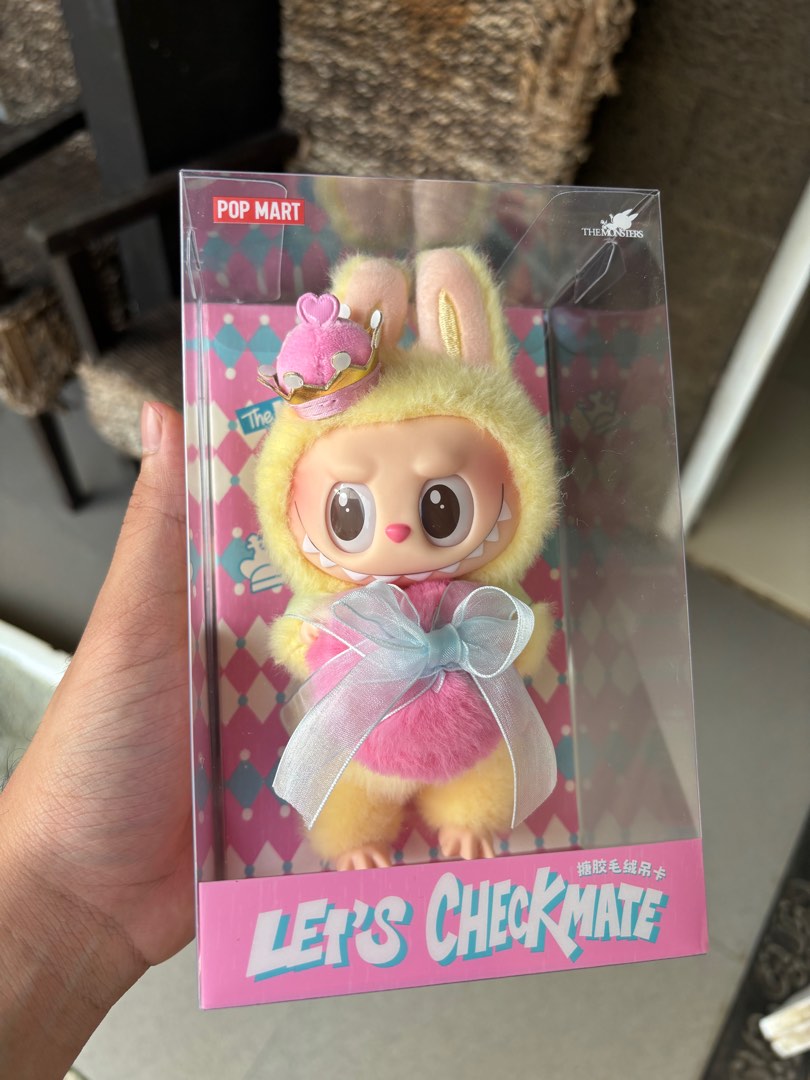 labubu let’s checkmate popmart original, Toys & Collectibles, Lainnya ...