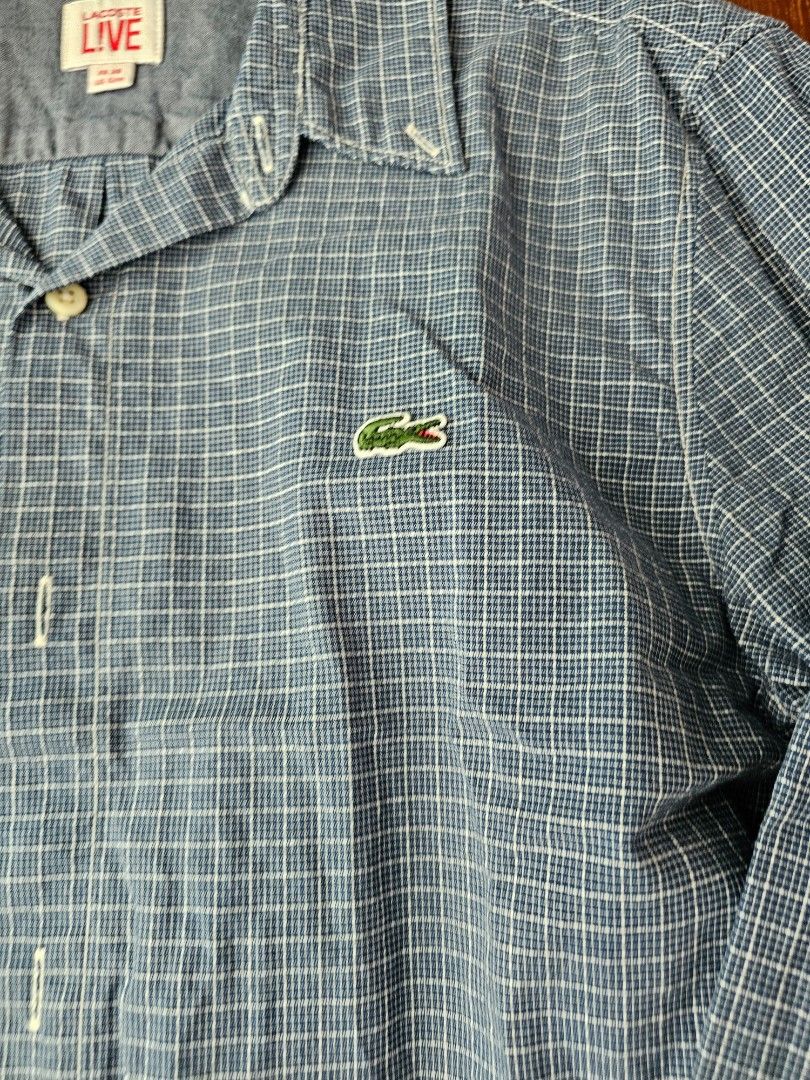 Lacoste Formal Shirt, Men's Fashion, Tops & Sets, Formal Shirts on ...