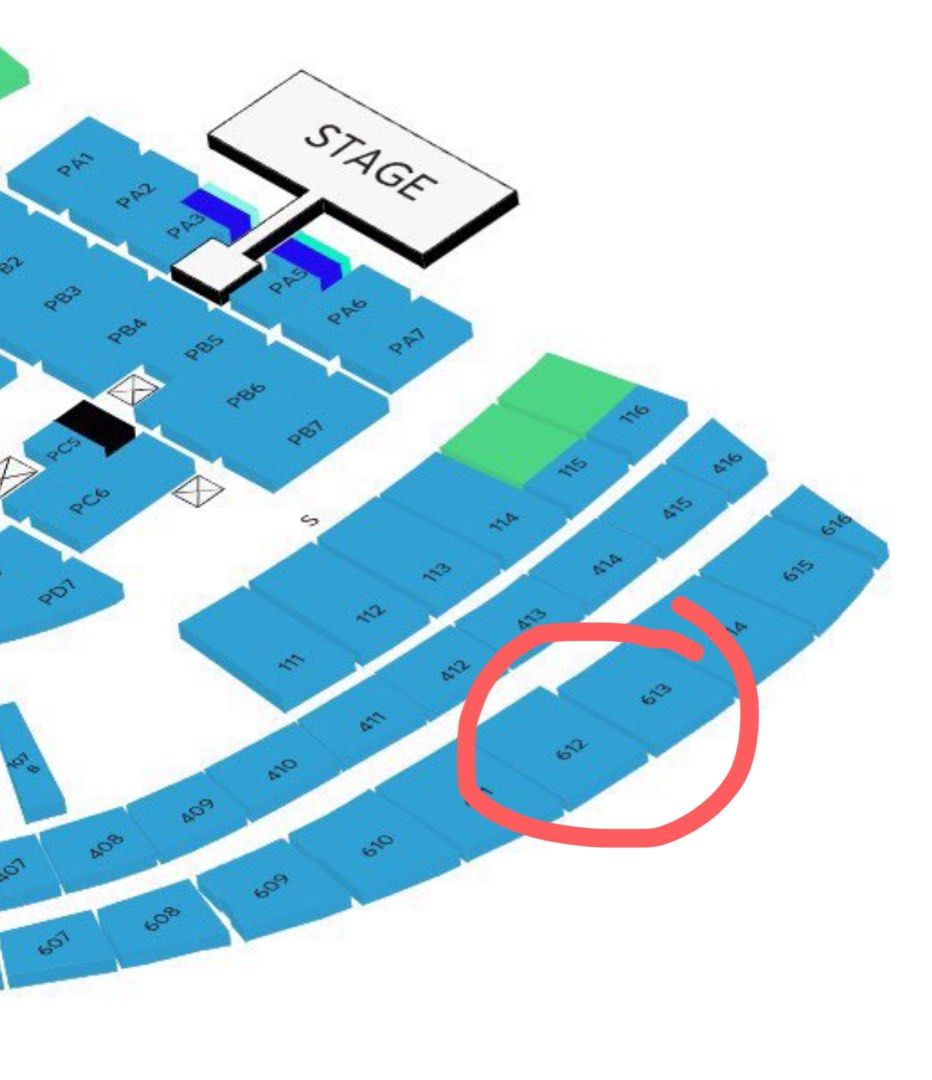 LADY GAGA SINGAPORE 18 MAY CAT 8 - HARGA NORMAL (SINGLE SEAT), Tiket ...